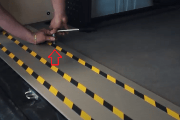 Adapter Plate for LR Folding Van Ramps - The Ramp People