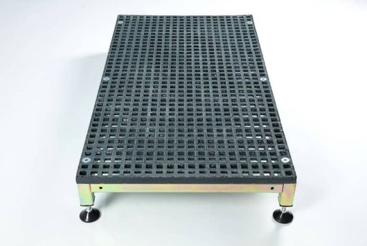 Adjustable Safety Step Stool - Slip-resistant GRP surface | The Ramp ...