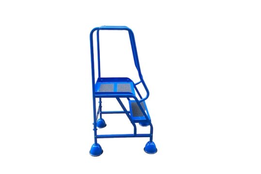 Platform Step Ladder With Handrails | The Ramp People - The Ramp People