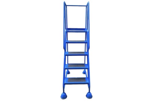 Platform Step Ladder With Handrails | The Ramp People - The Ramp People