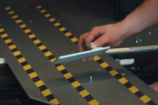 Adapter Plate for LR Folding Van Ramps - The Ramp People