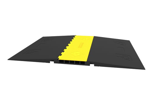 DDA-CableRamp-rubber-wheelchair-ramp-for-cable-protectors - The Ramp People